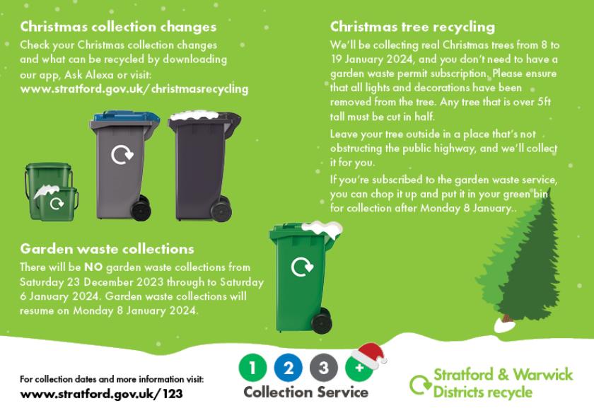 Christmas Recycling and Rubbish Collections | Stratford-on-Avon ...